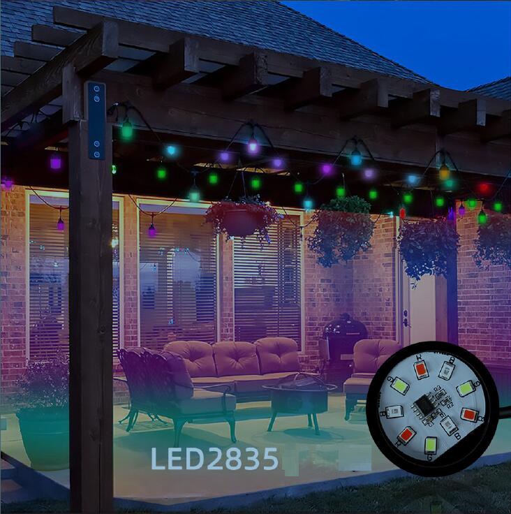 remote control outdorr waterproof RGB LED string lights,Christmas led ...
